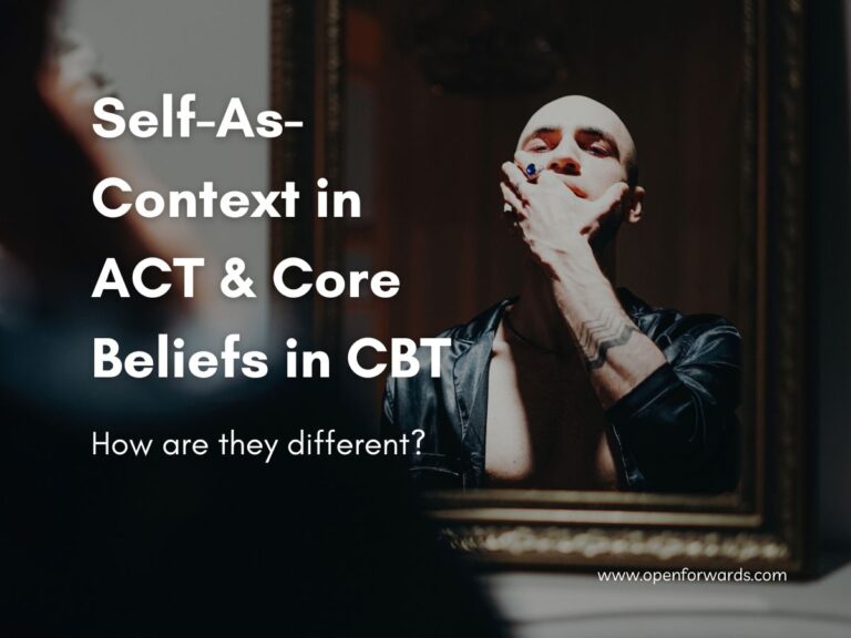 Self-As-Context & Core Beliefs